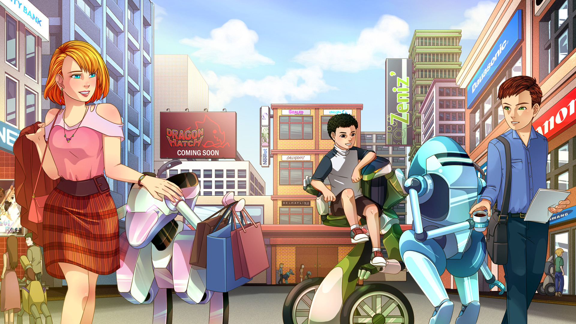 Monbots RPG: 2D turn-based game with robots and mechas | Monbots